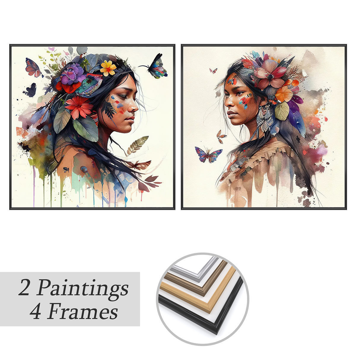 Wall Art Set 4102 3D model | CGTrader