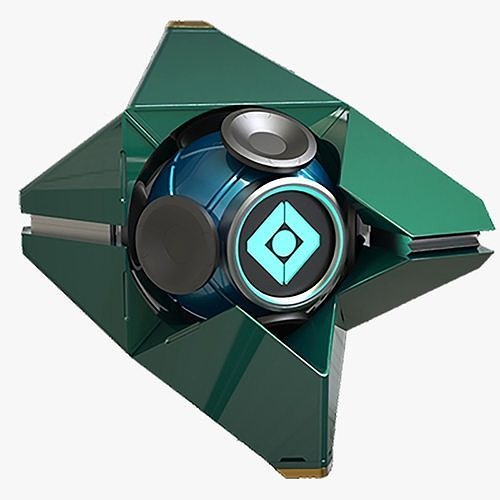 Destiny Ghost Shell - Cutscene Accurate 3D model 3D printable | CGTrader