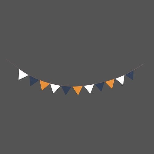 3D model Carnival Garland V1 004 VR / AR / low-poly | CGTrader