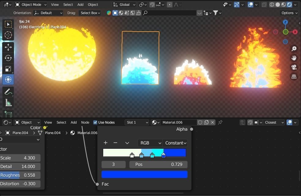3D model Cartoon elements for blender animation VR / AR / low-poly | CGTrader