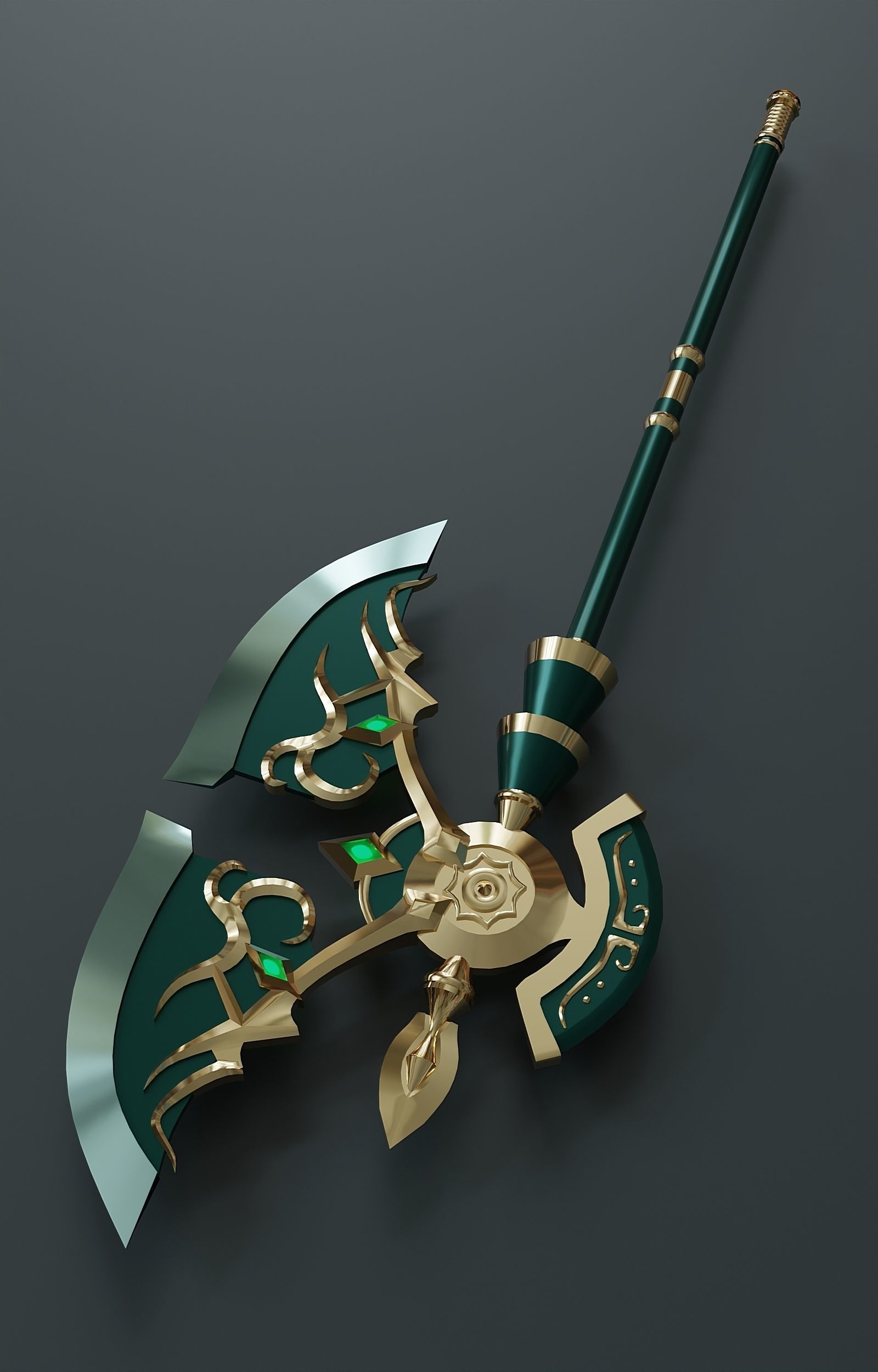 Fantasy weapon set 65 3D model | CGTrader