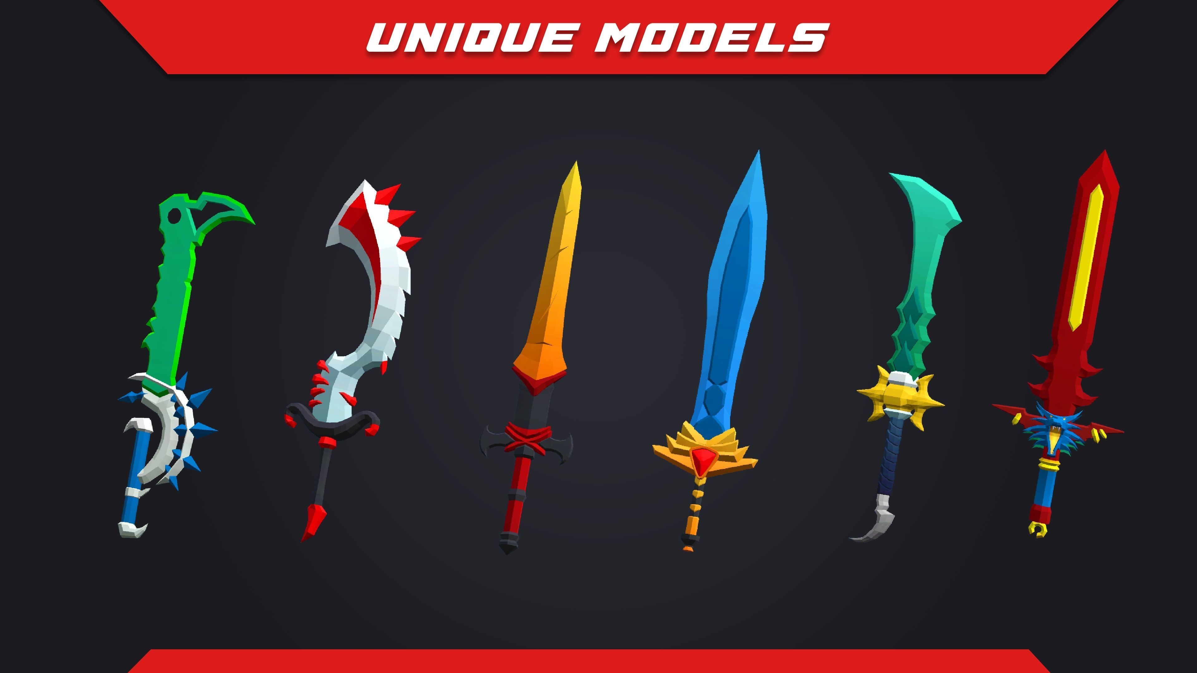3D model Swords Pack - Legendary Swords VR / AR / low-poly | CGTrader