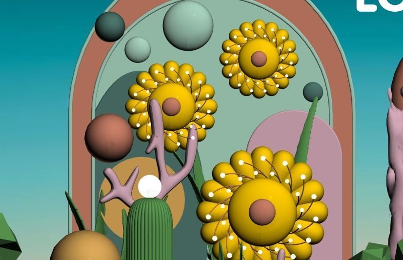 Art Exhibition Window display 3D model | CGTrader