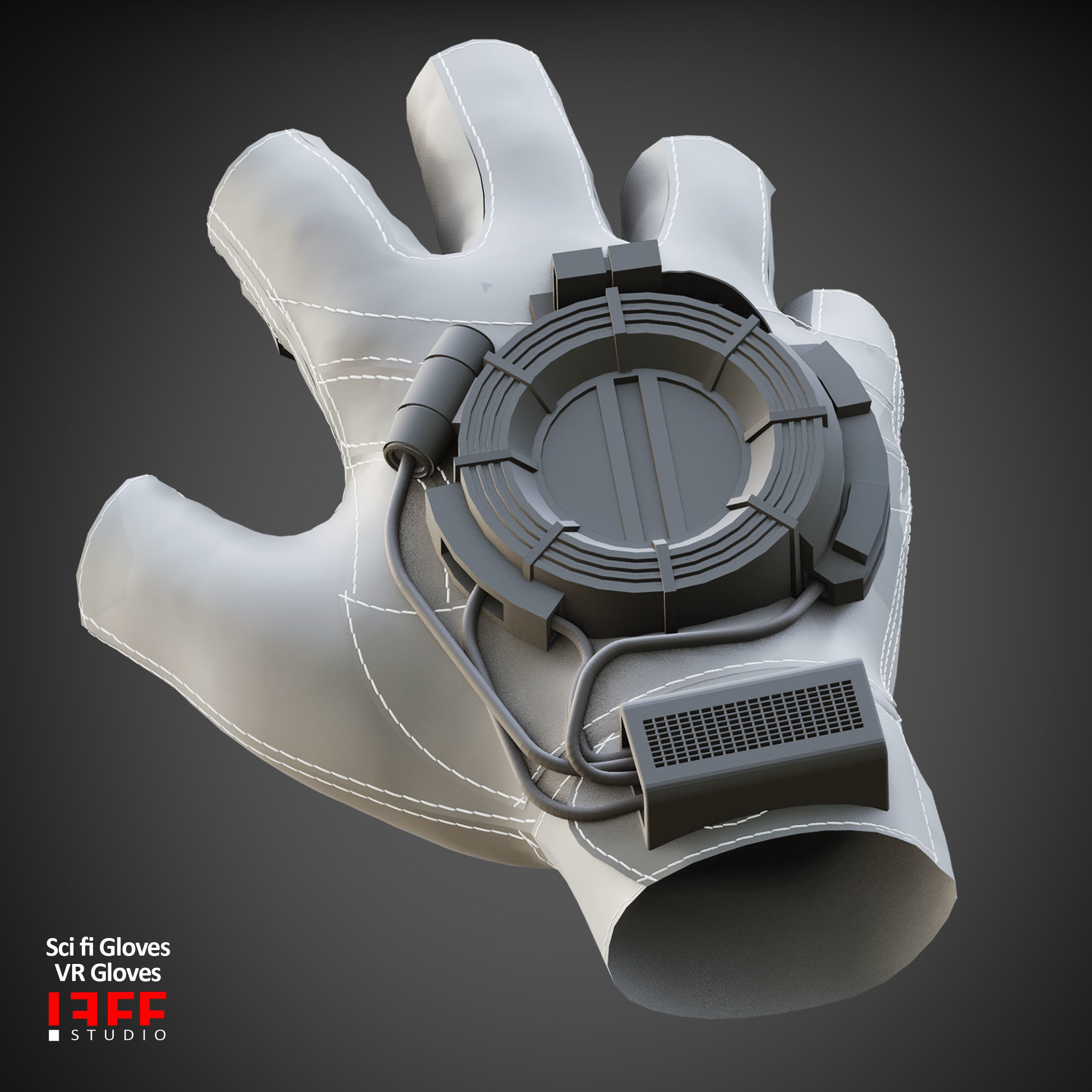 3D model 13 VR CLOVES SCI FI GLOVES MODELS VOL 21 VR / AR / low-poly | CGTrader