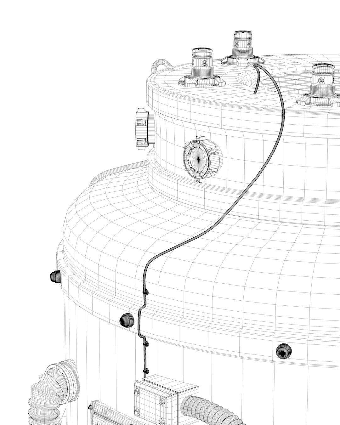 Sci-Fi Container Prop model - Futuristic - Cyberpunk 3D model | CGTrader