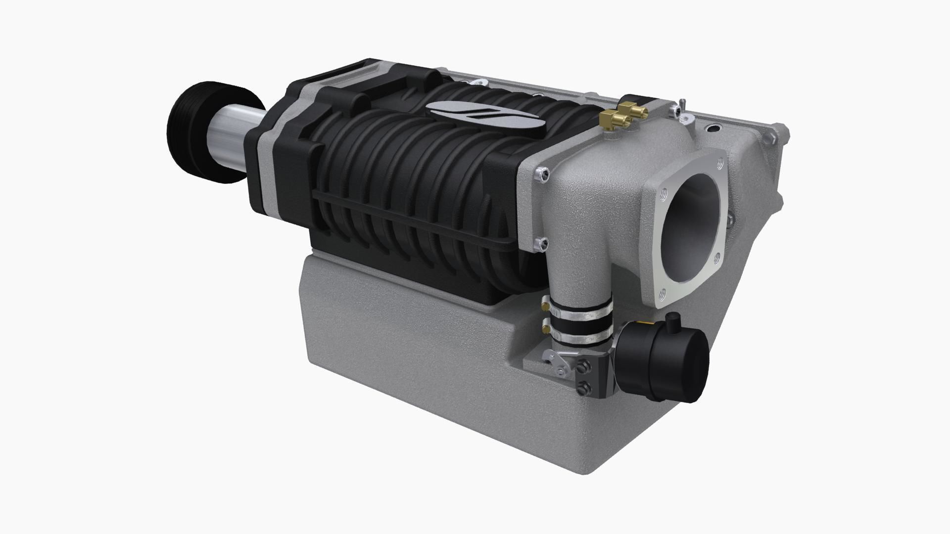 3D model Jackson Racing K-Series supercharger VR / AR / low-poly | CGTrader