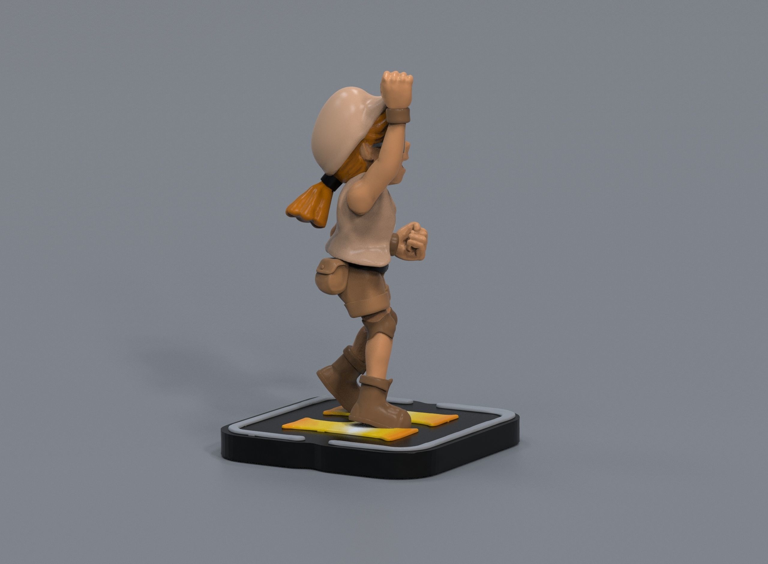 Metal Slug Fio 3D model 3D printable | CGTrader