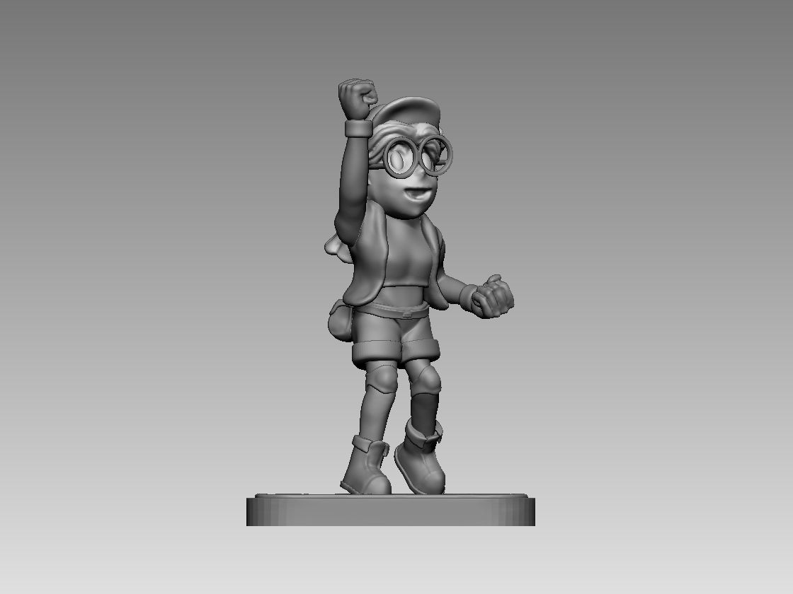 Metal Slug Fio 3D model 3D printable | CGTrader