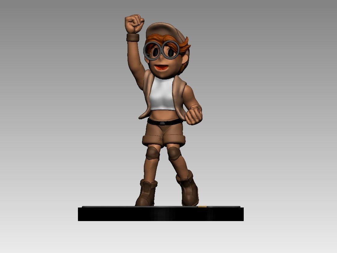 Metal Slug Fio 3D model 3D printable | CGTrader