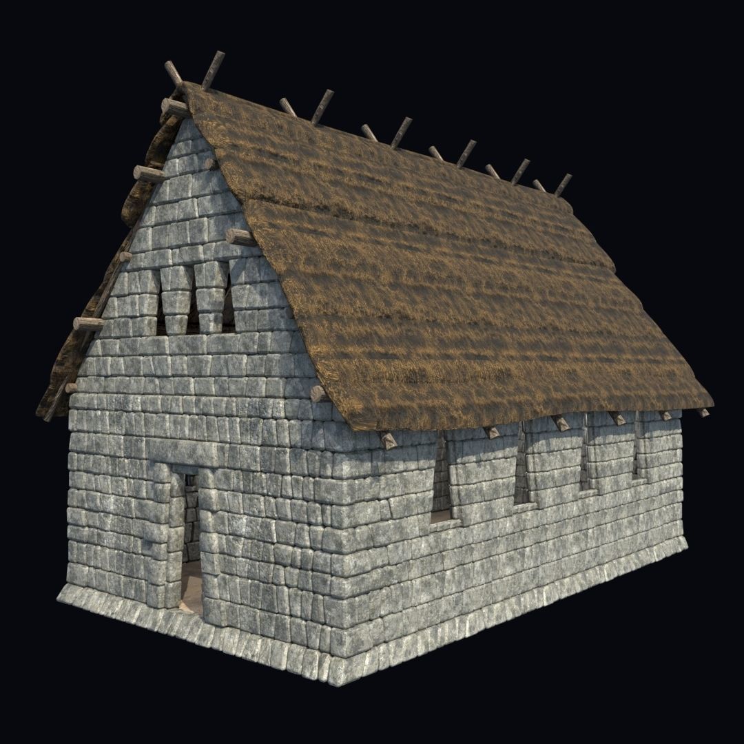 3D model BUILDING AZTEC MAYAN INCA STONE HOUSE TEMPLE COLLECTION VR ...