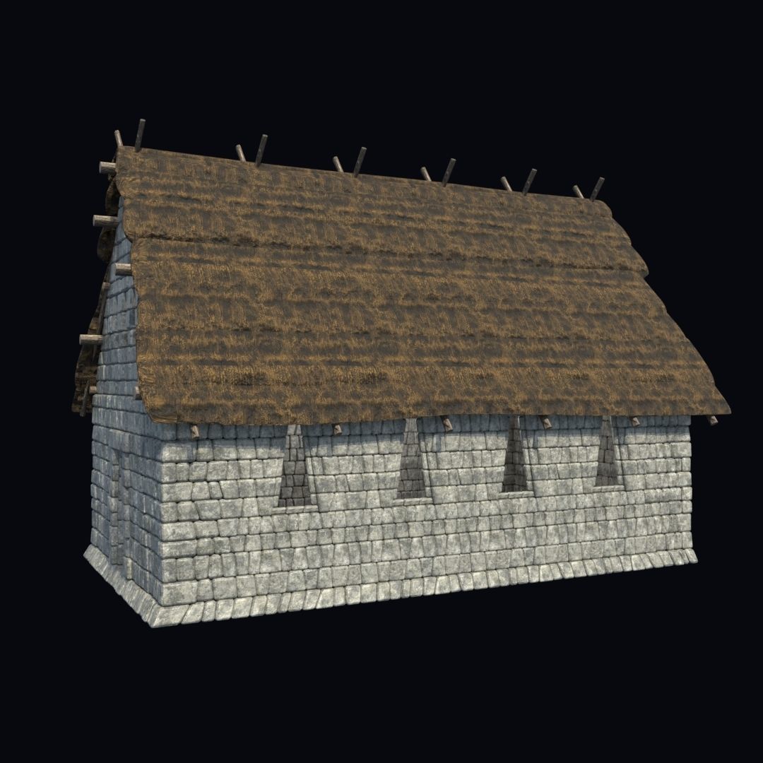3D model BUILDING AZTEC MAYAN INCA STONE HOUSE TEMPLE COLLECTION VR ...