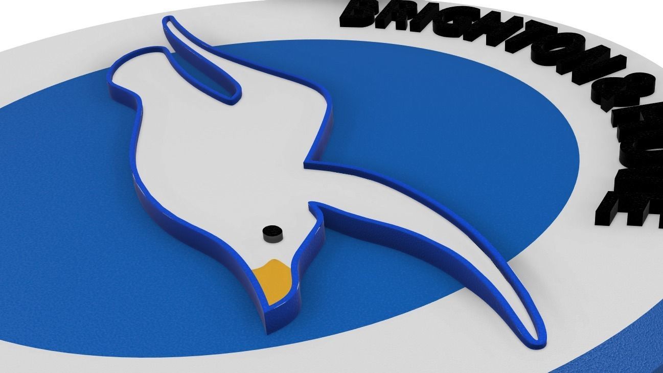 Brighton and Hove Albion Wall Sign 3D model 3D printable | CGTrader