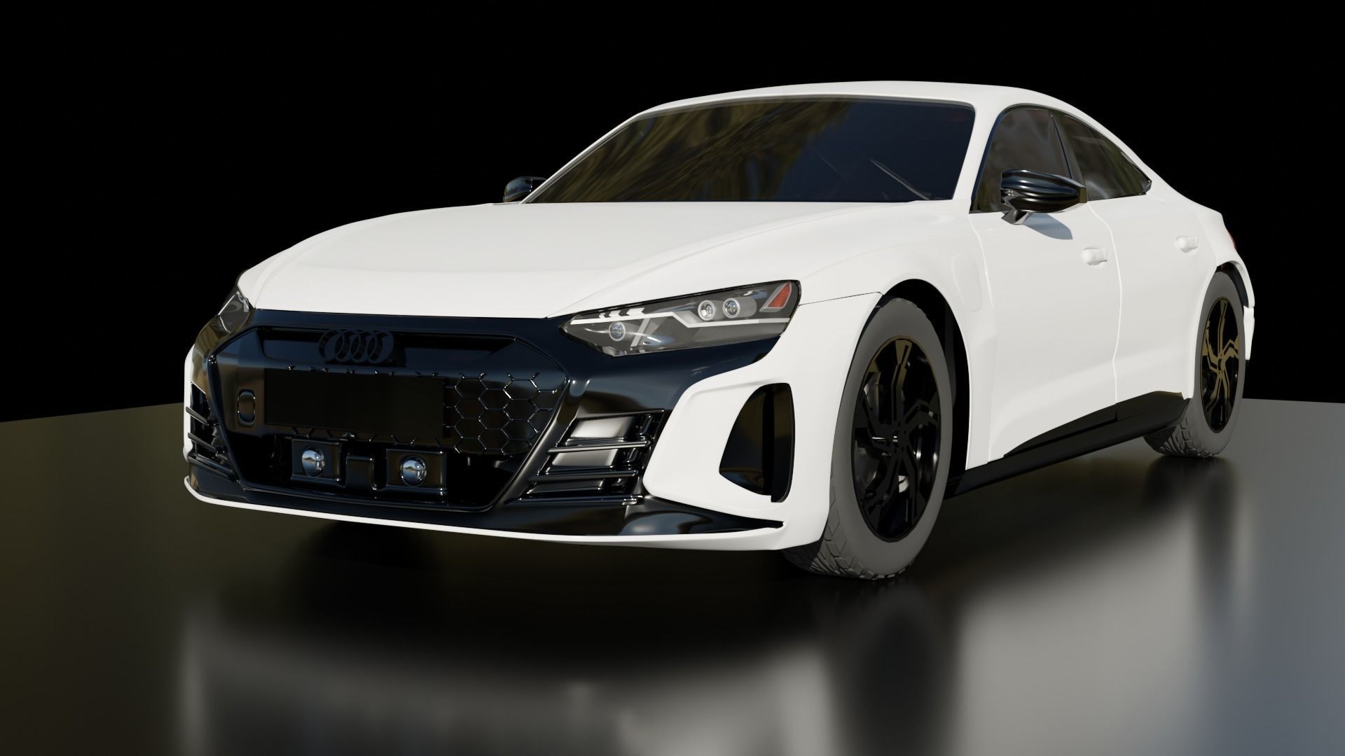 3d electric car model Audi e-tron 3D model | CGTrader