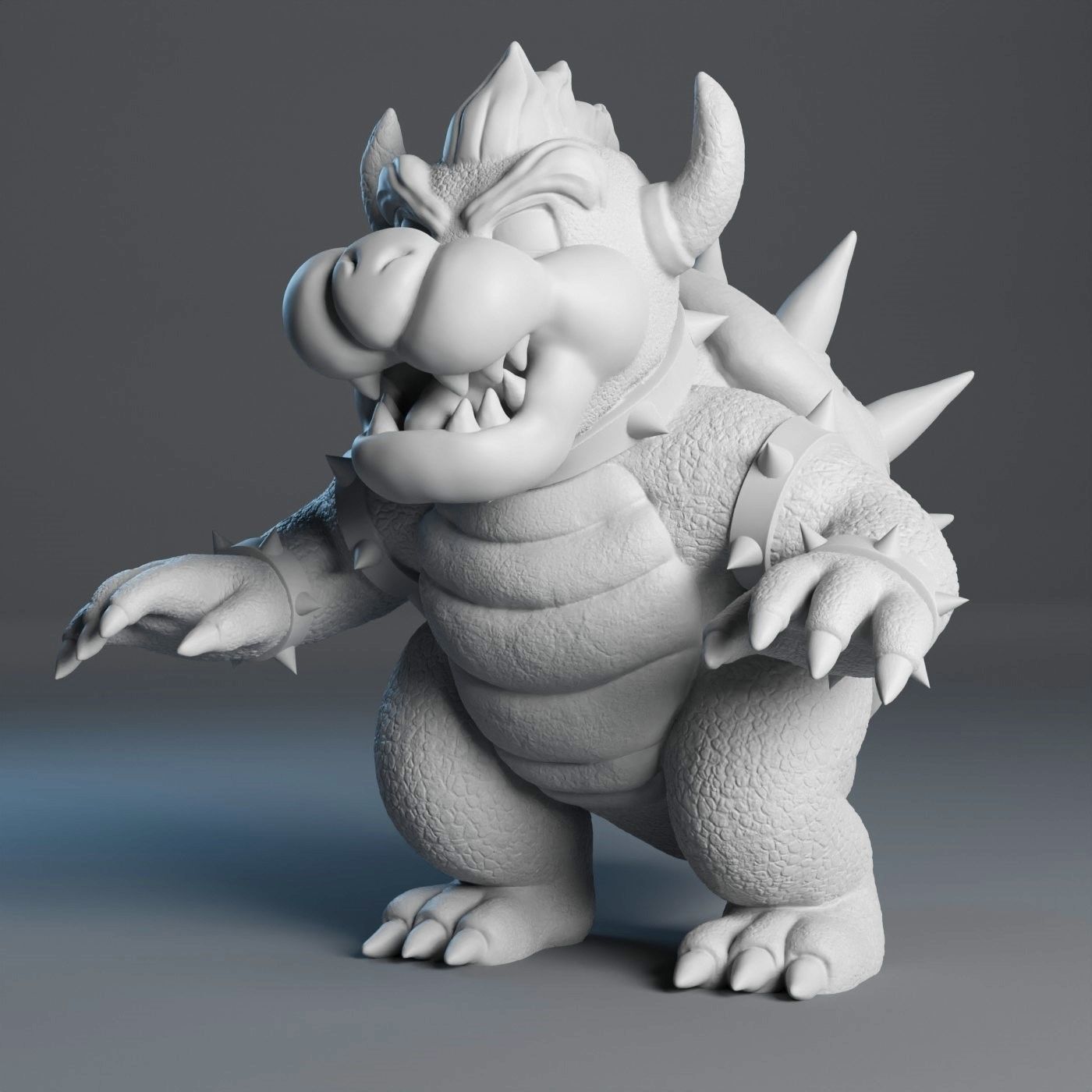 Bowser 3D model 3D printable | CGTrader