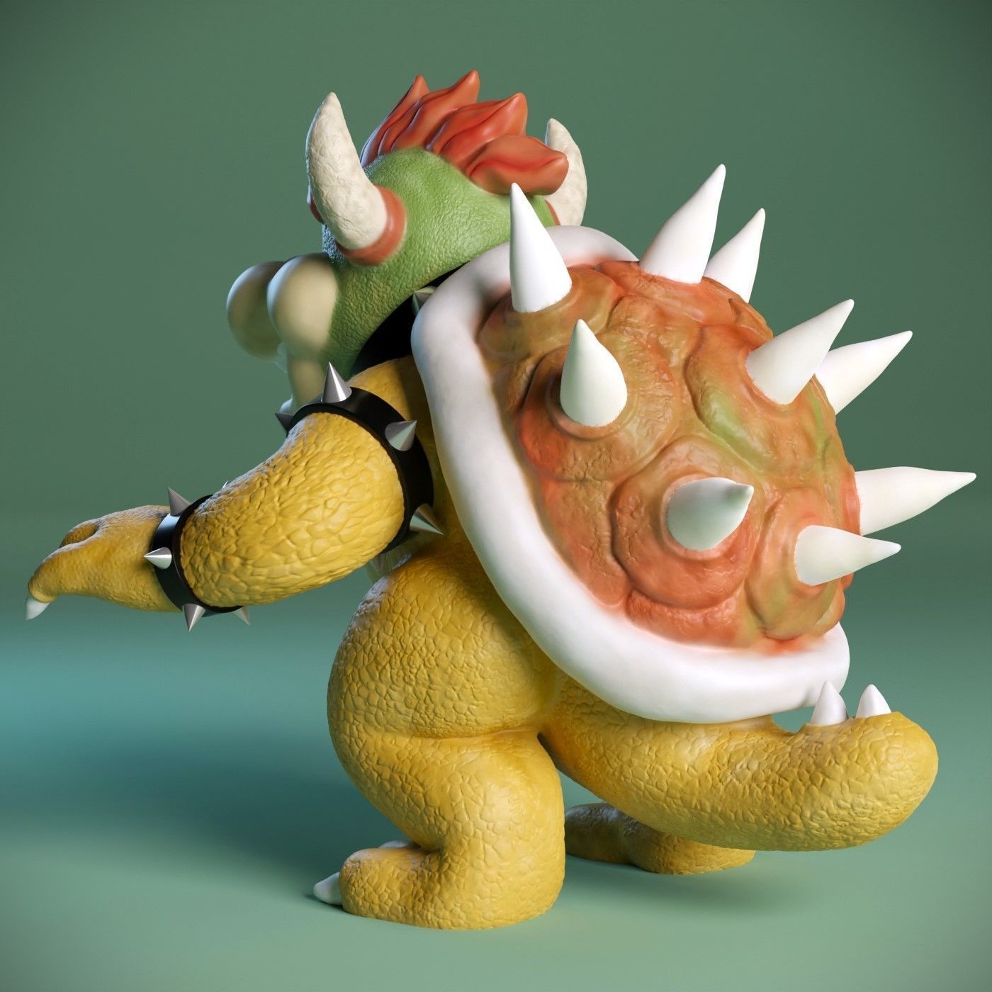 Bowser 3D model 3D printable | CGTrader