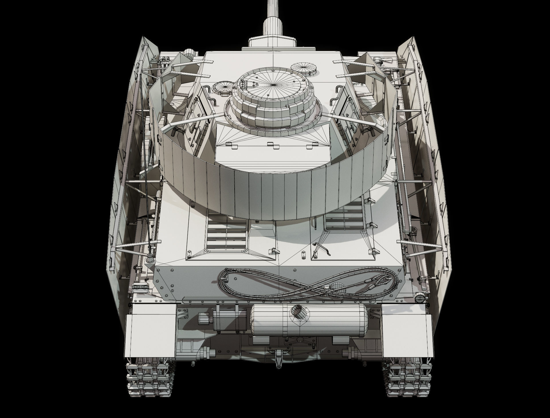 Panzer IV Ausf H - Base Mesh 3D model | CGTrader