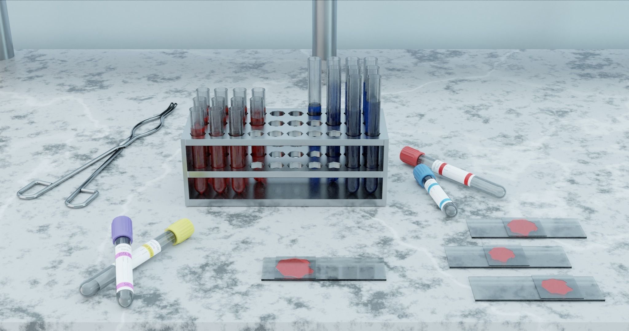 Laboratory Equipment Material de laboratorio 3D model | CGTrader