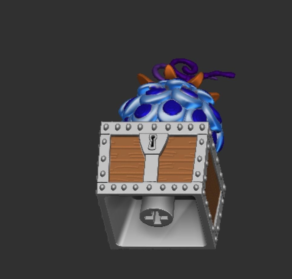 Keycap akuma no mi ou ou Kaidou 3D model 3D printable | CGTrader