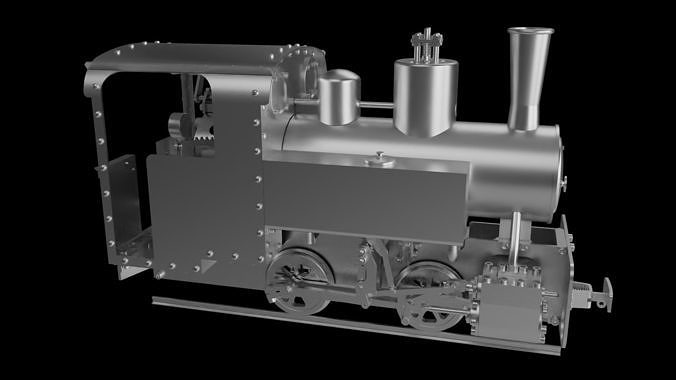 Stirling Engine 3D model 3D printable | CGTrader