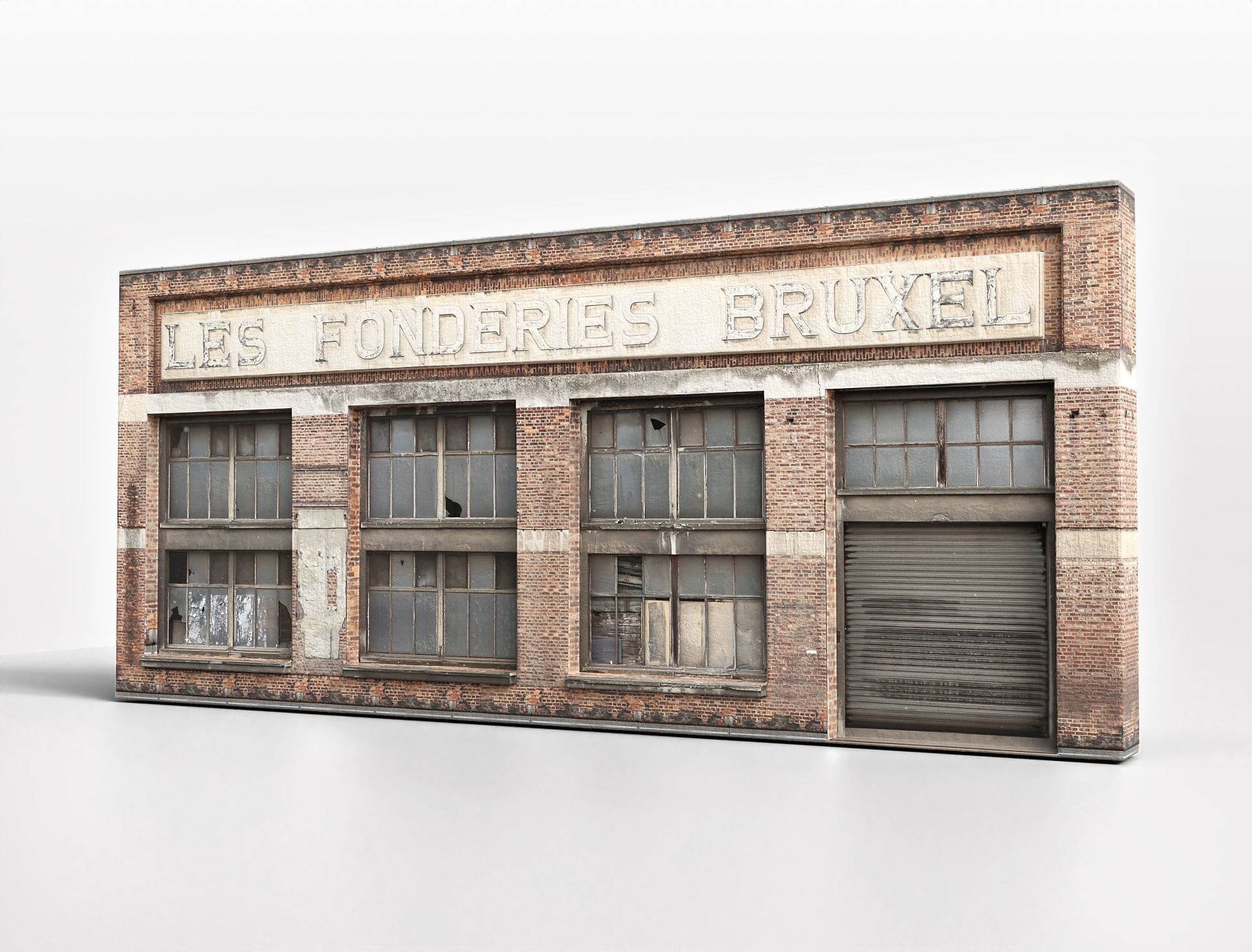 3D model 10 Old Building Collection Assets VR / AR / low-poly | CGTrader