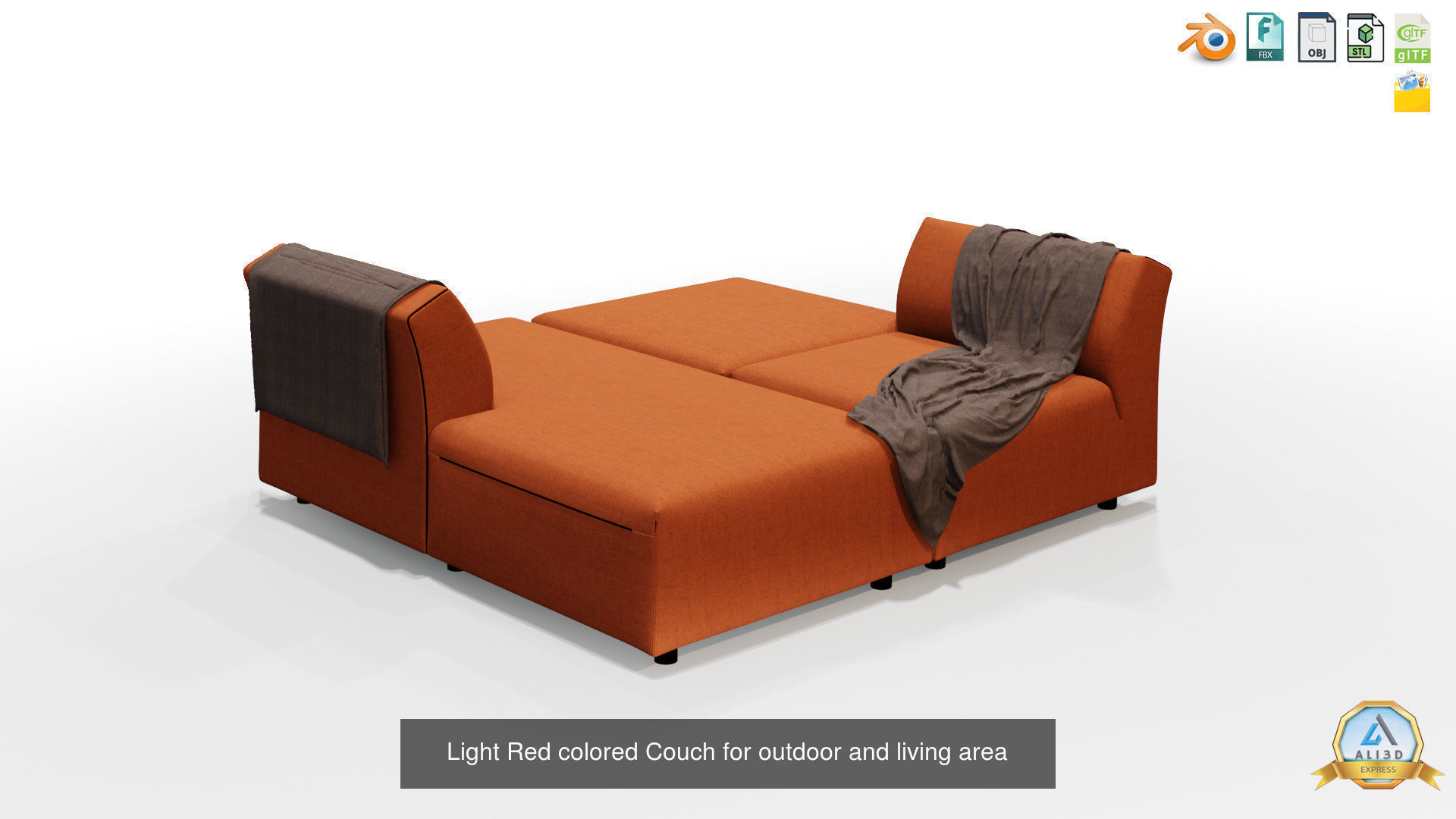 Collection of 10 Modern Couch Sofas for Architecture Design | CGTrader
