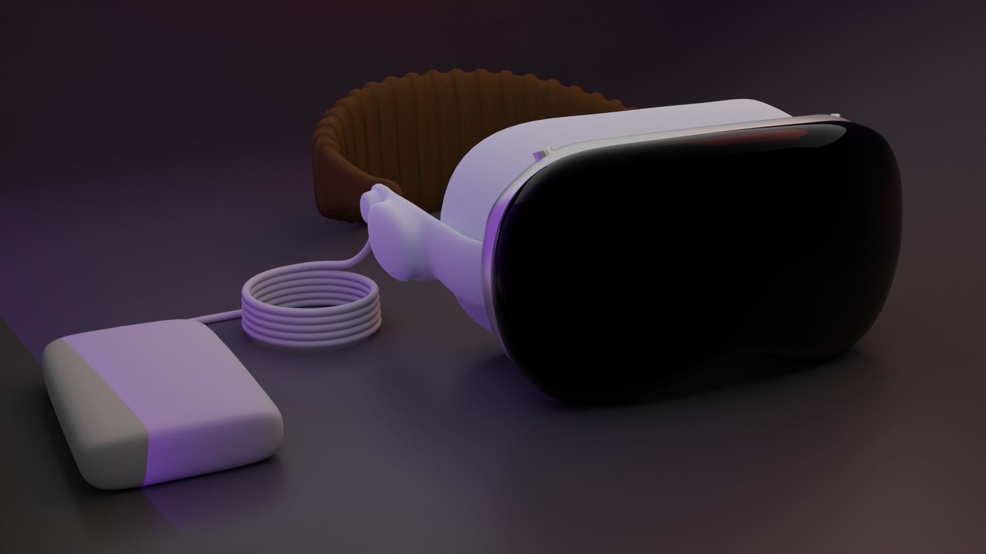 Apple VR headset 3D model 3D model | CGTrader