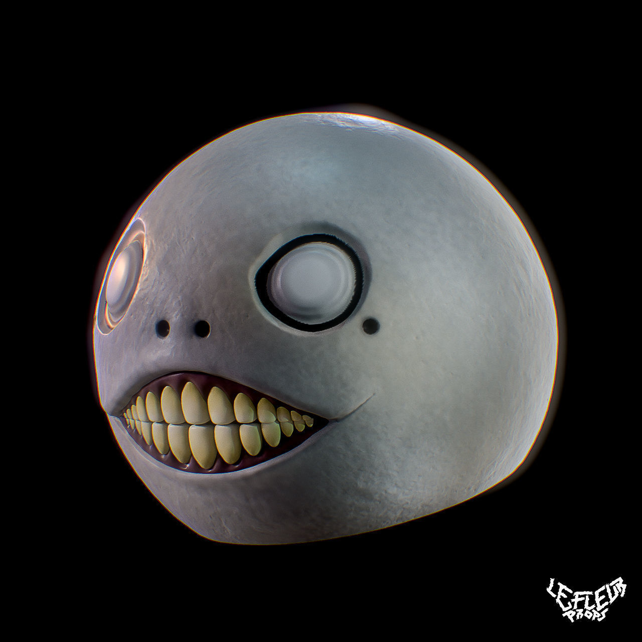 NIER AUTOMATA EMIL HELMET 3D model 3D printable | CGTrader