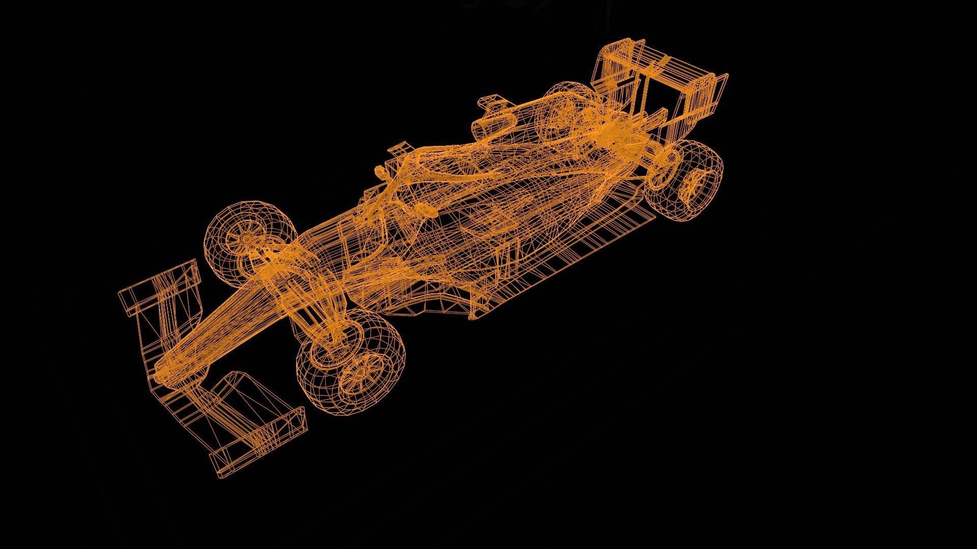 Formula 1 3D analysis template 3D model animated | CGTrader