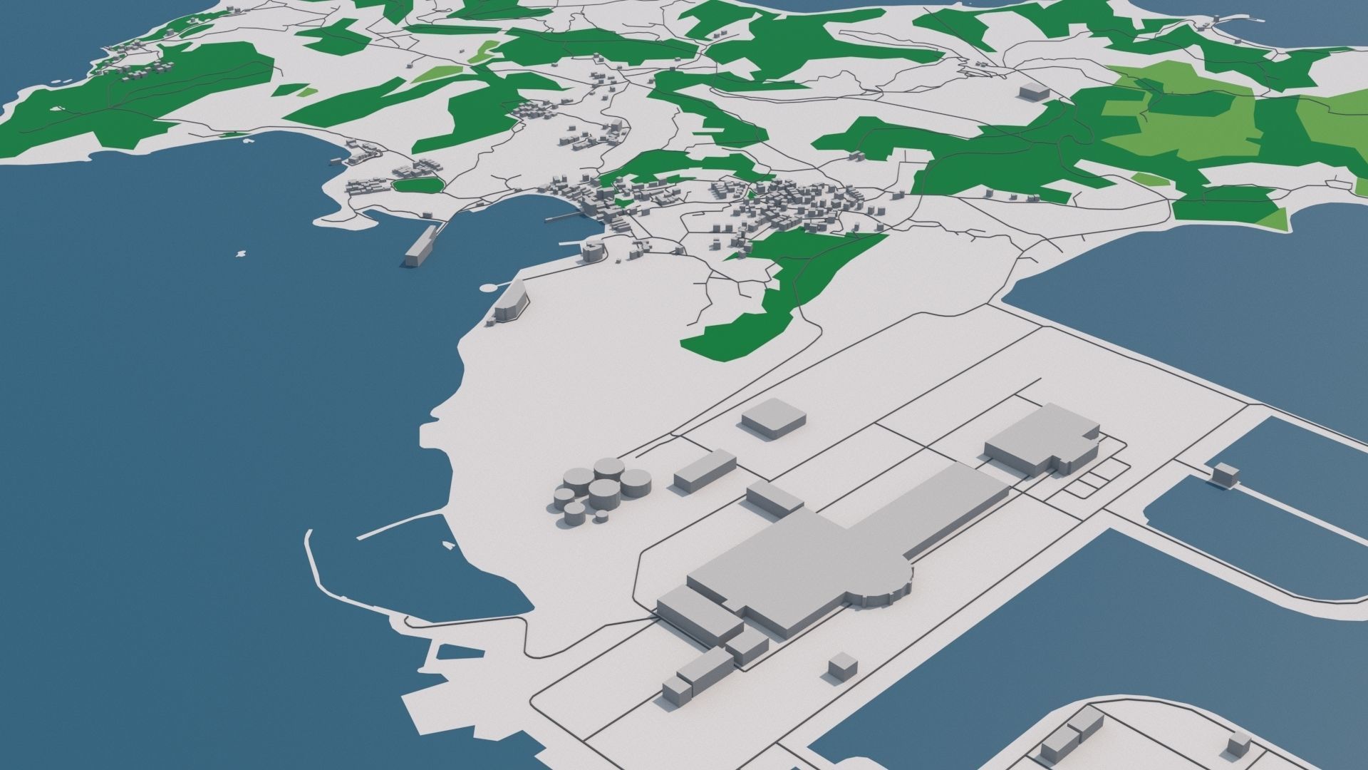 Hong Kong city 3D model | CGTrader
