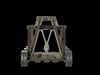 3D model Medieval Siege Weapon - Light Battering ram VR / AR / low-poly ...