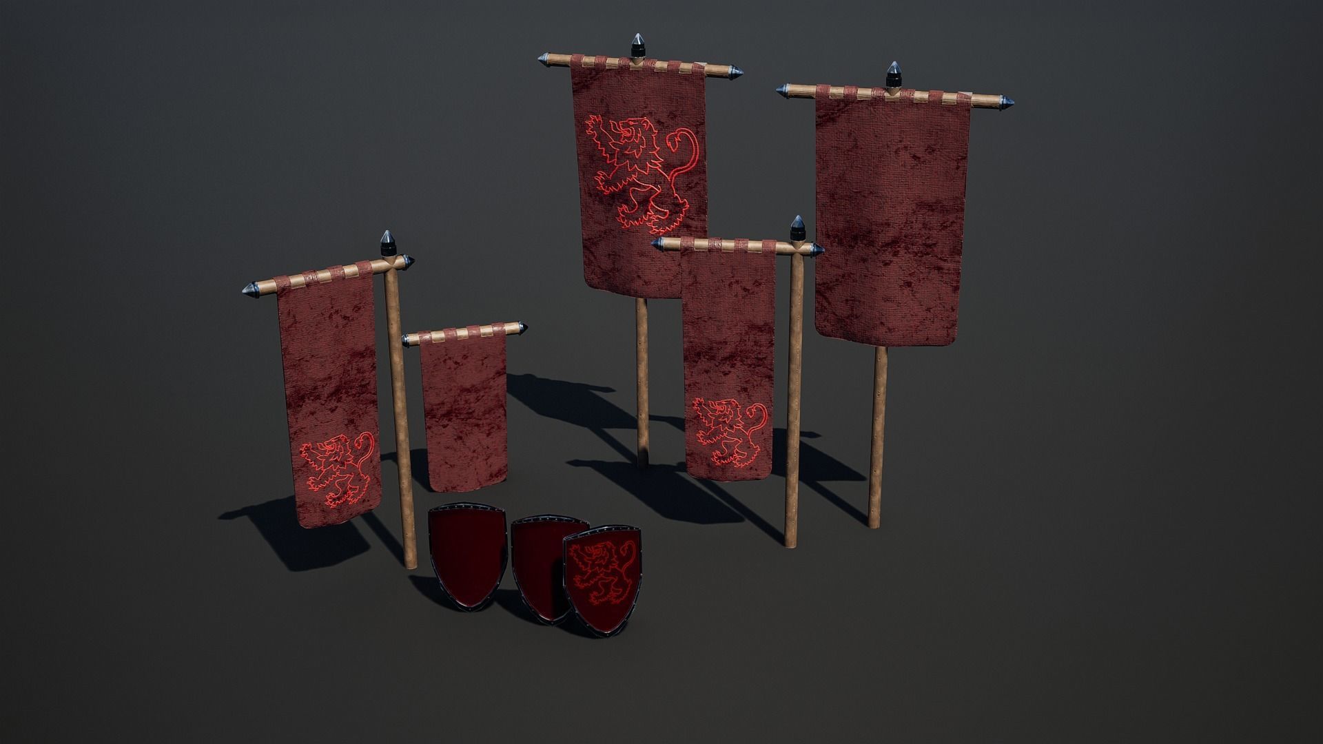 3D model Medieval Siege Weapon - Siege Ladder VR / AR / low-poly | CGTrader