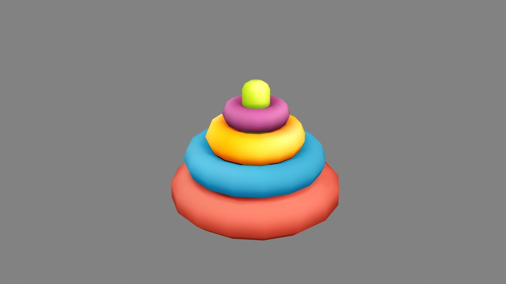 3D model Cartoon ferrule toy VR / AR / low-poly | CGTrader
