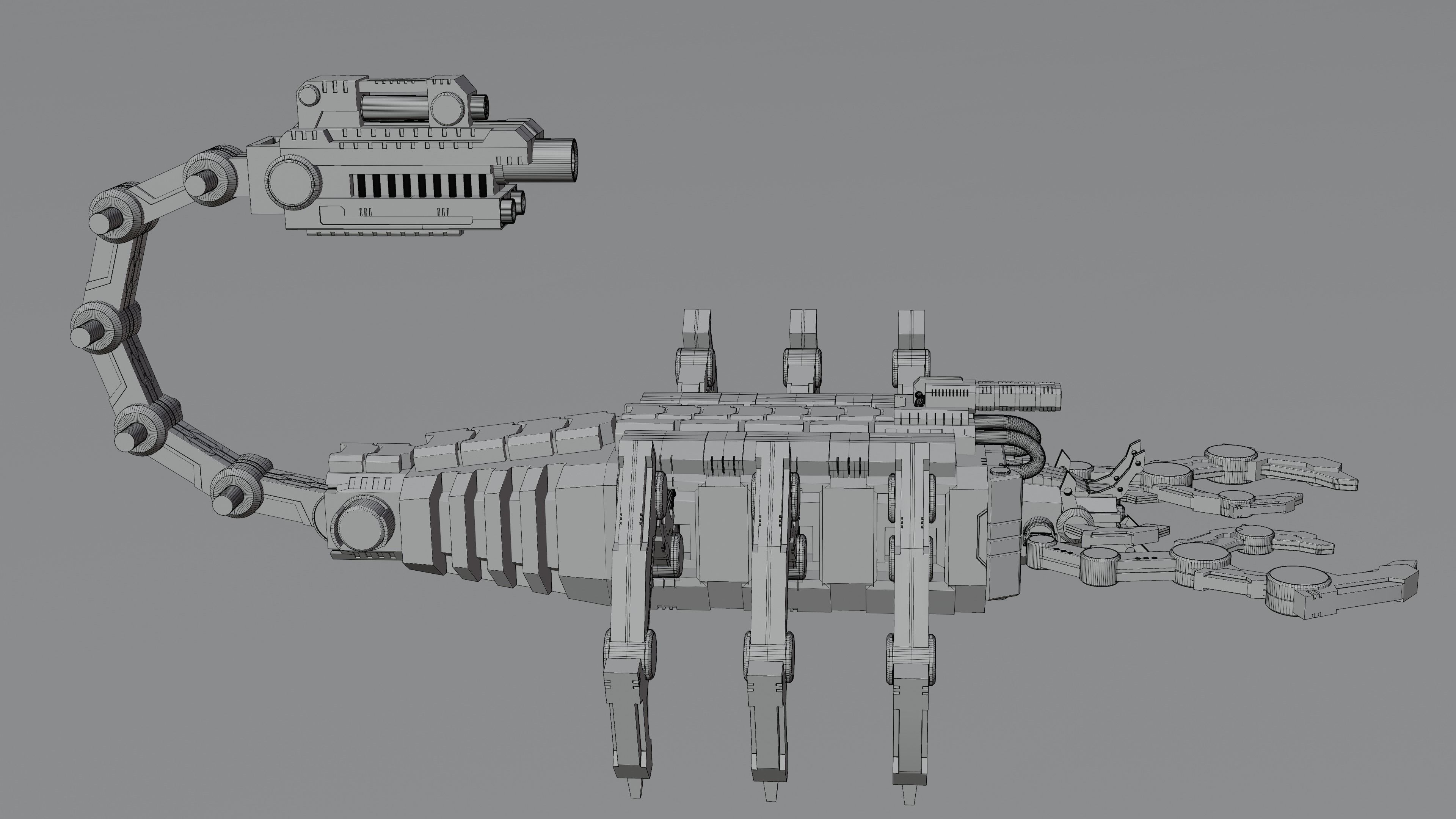 Scorpion Warbot 3D model | CGTrader