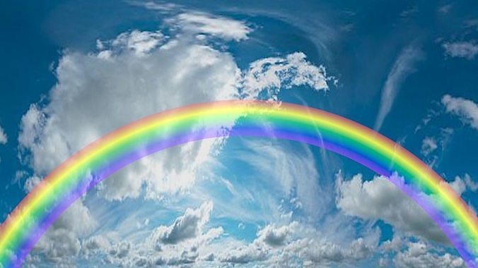 Rainbow 3D model | CGTrader