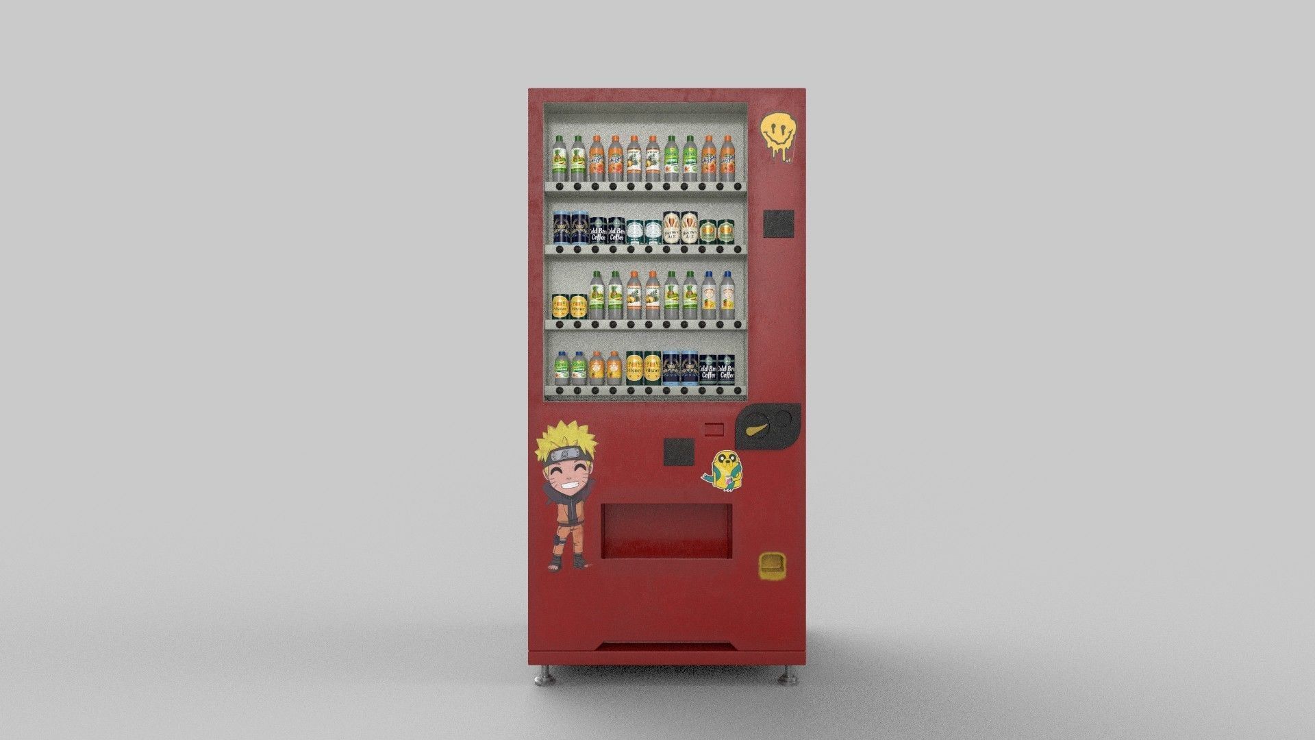 vending machine 3D model | CGTrader