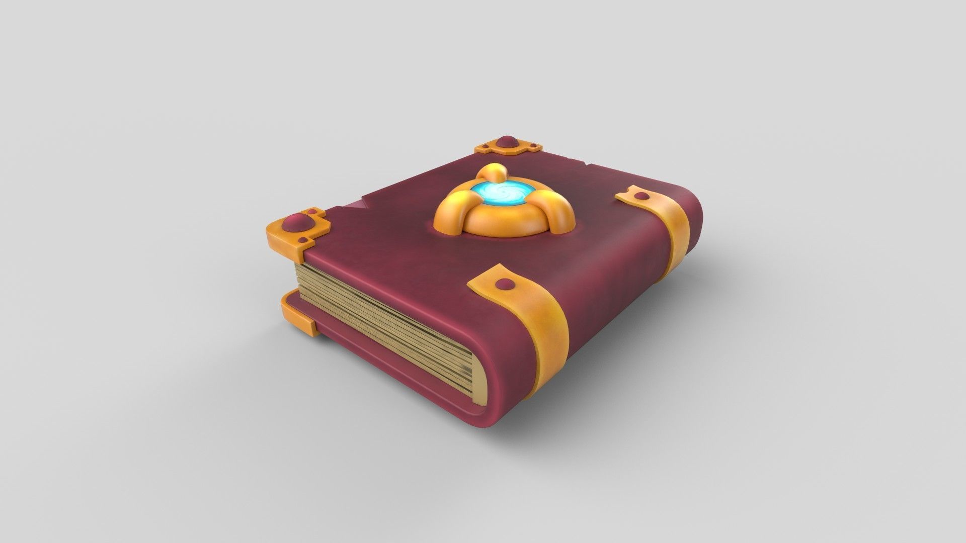 stylized book 3D model | CGTrader