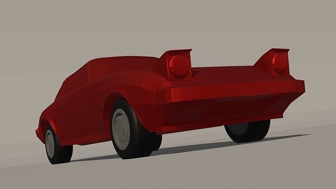 3D model Mazda Rx7-fb Low poly VR / AR / low-poly | CGTrader