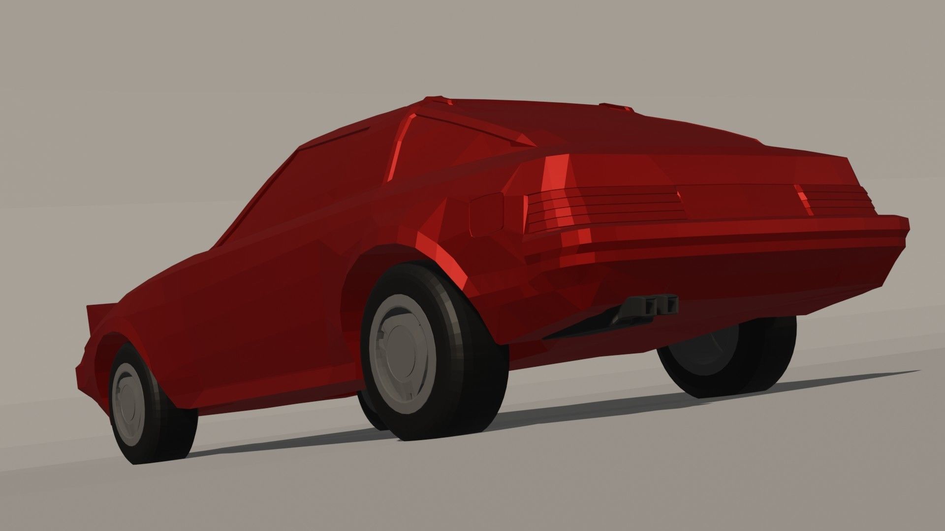 3D model Mazda Rx7-fb Low poly VR / AR / low-poly | CGTrader