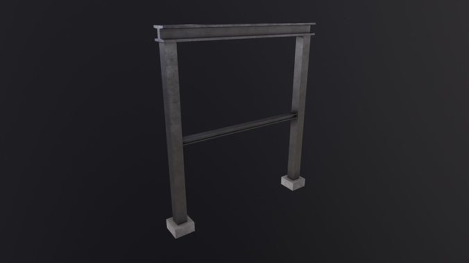 3D model Construction steel beam 3D Model VR / AR / low-poly | CGTrader