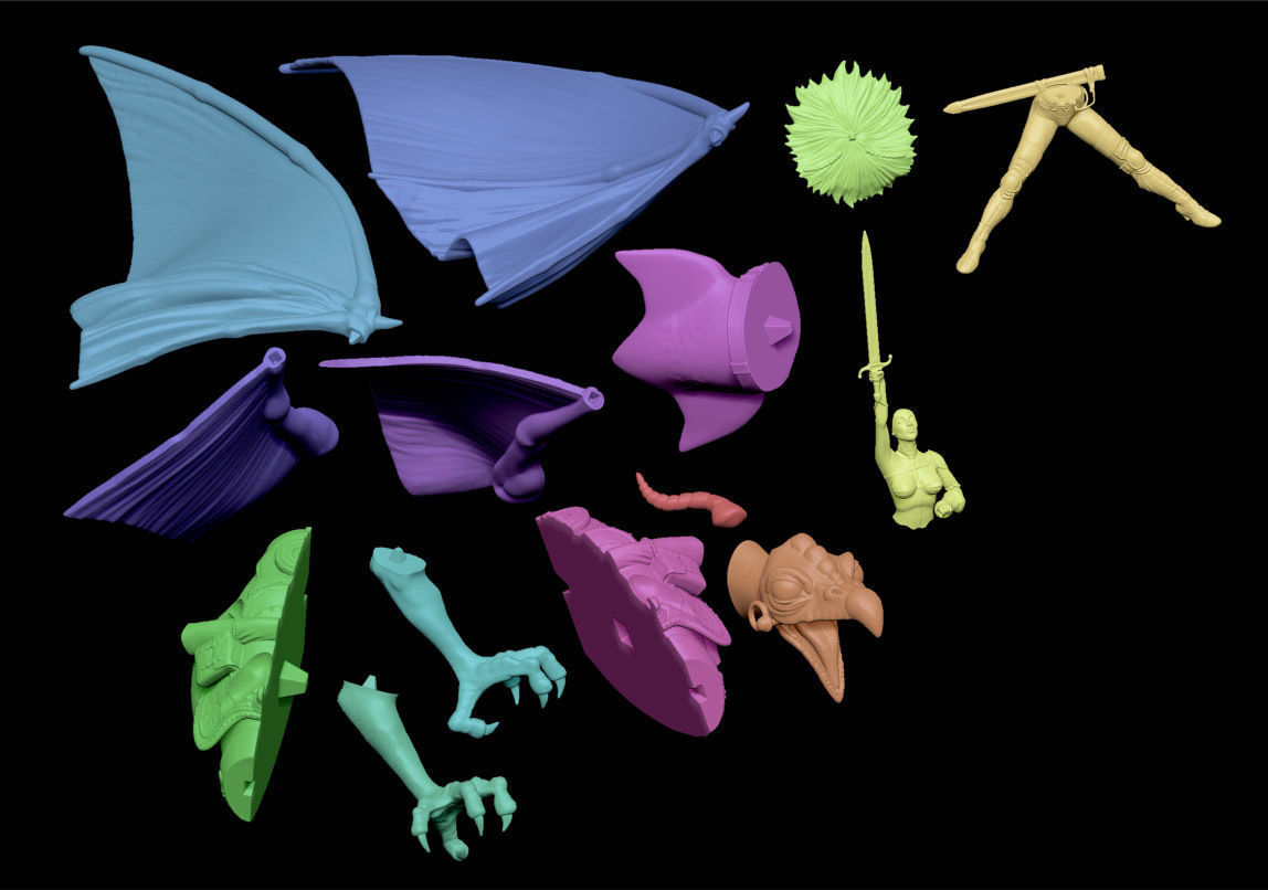 Heavy Metal Taarna 3D model 3D printable | CGTrader