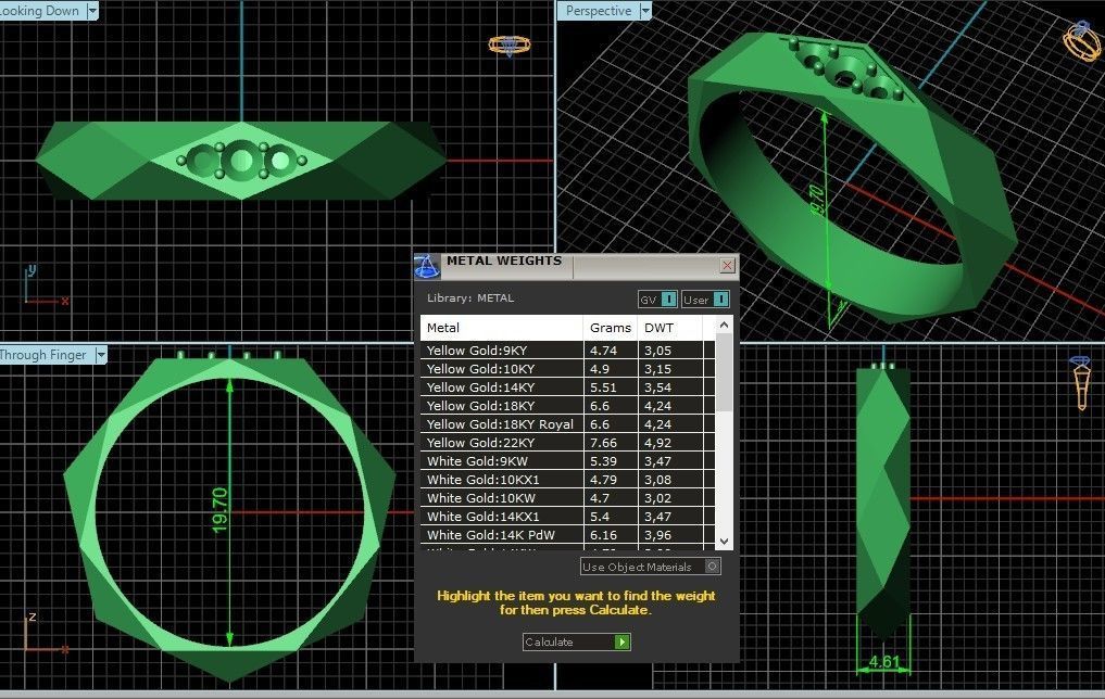 Boucheron Facette wedding ring 817 3D model 3D printable | CGTrader