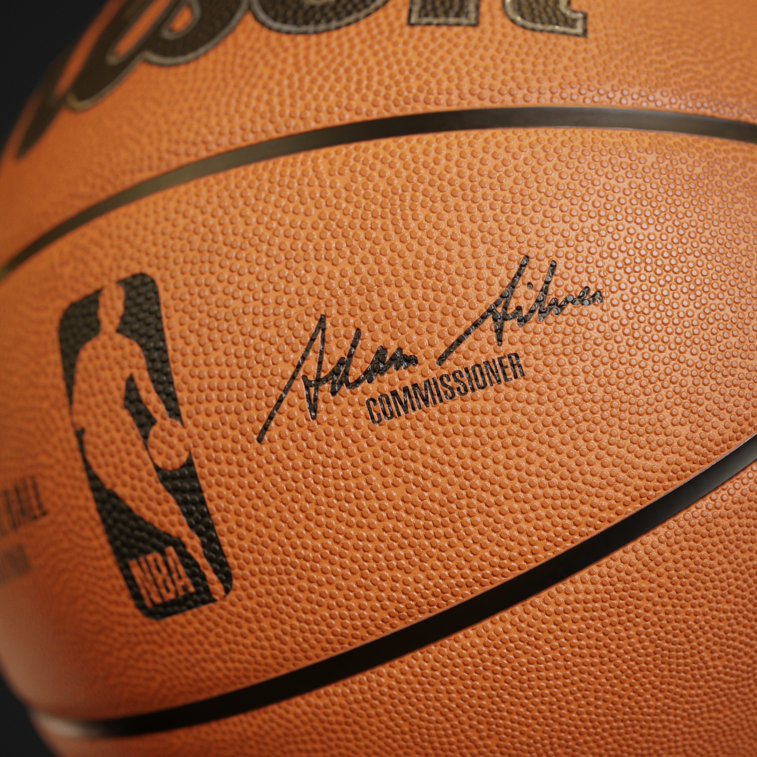 NBA Wilson Official Game basketball 2023 3D model | CGTrader