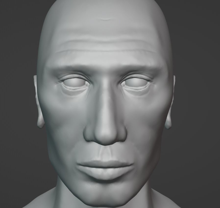 Male Body 3d Model Cgtrader