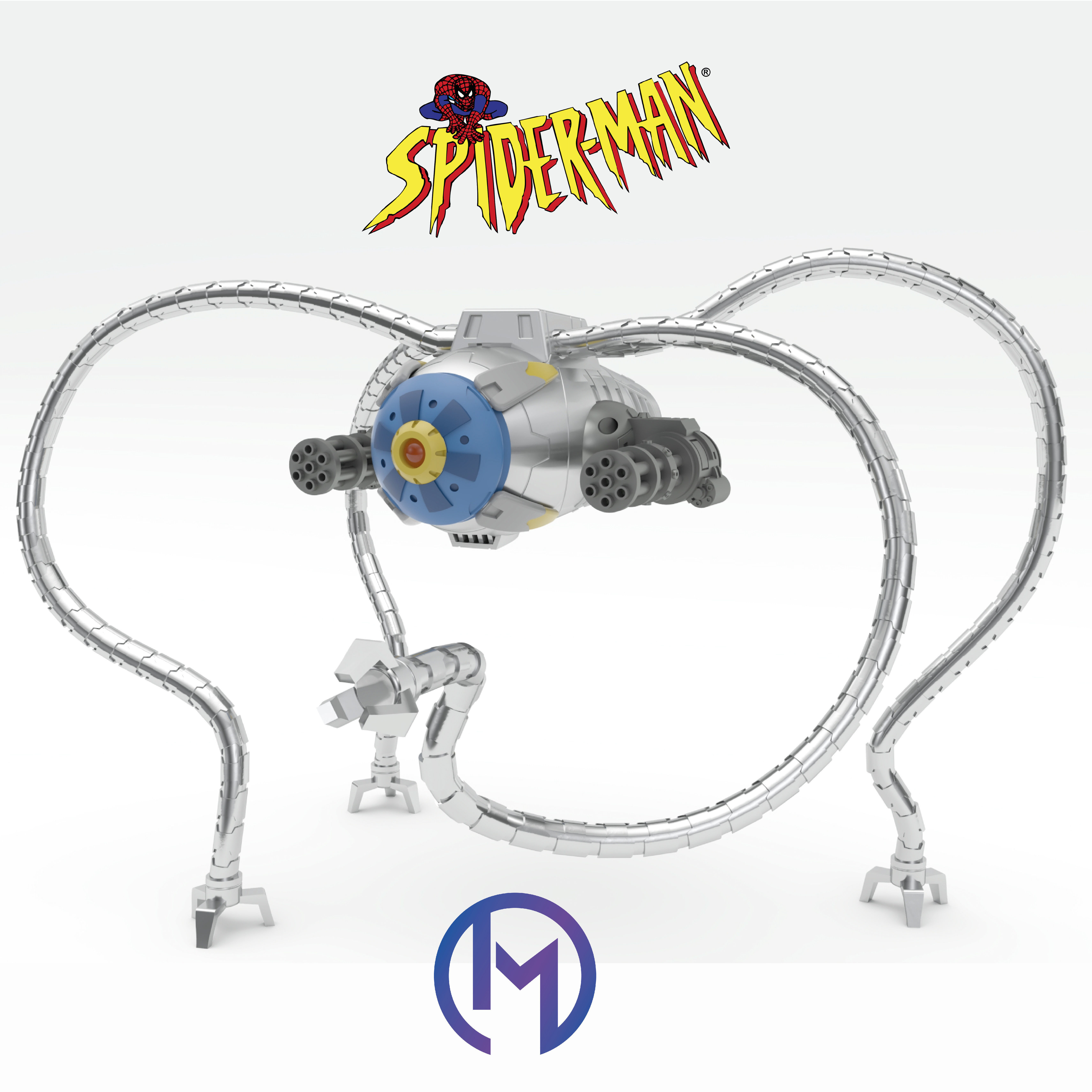 OCTOBOT 3D model 3D printable | CGTrader