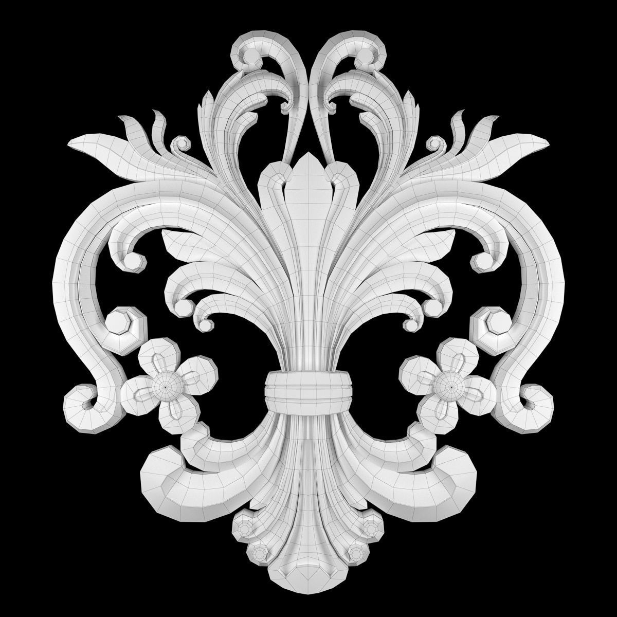 Ornament 83 3D model | CGTrader