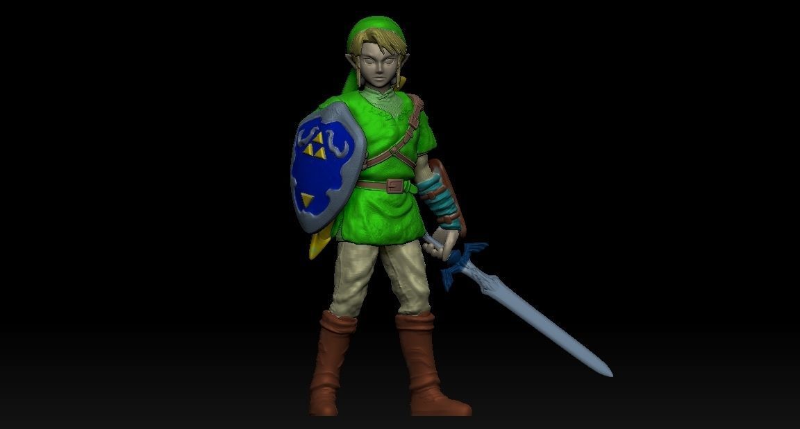 Zelda ready to 3d print 3D model | CGTrader