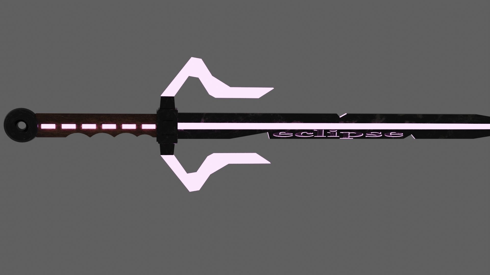 eclipse sword 3D model | CGTrader