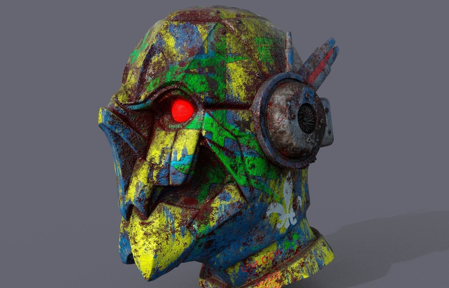EDGERUNNER CYBORG - CYBERPUNK 3D model 3D printable | CGTrader