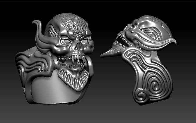 Garo ring 3D model 3D printable | CGTrader