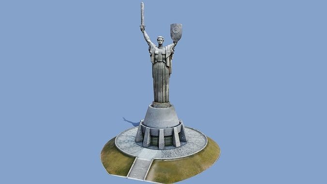 3D - The Motherland Monument - Kyiv Ukraine - usdz gltf obj 3D model | CGTrader